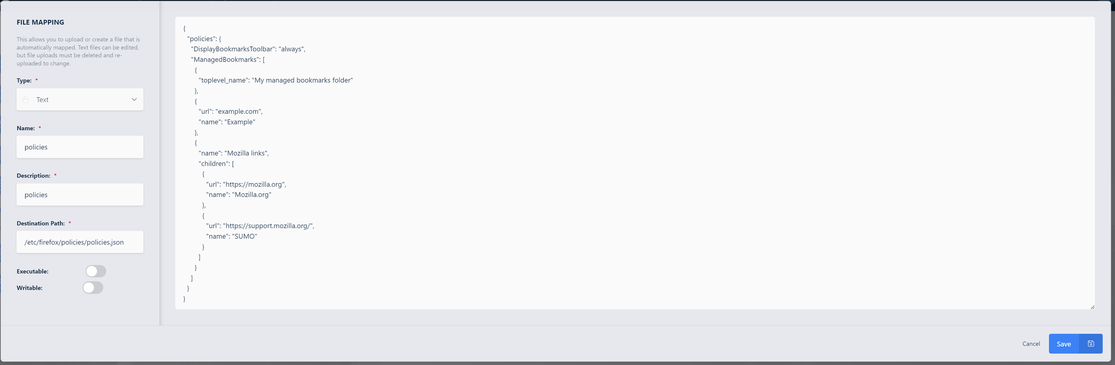 Chrome and Firefox Managed Policies — Kasm 1.16.0 documentation