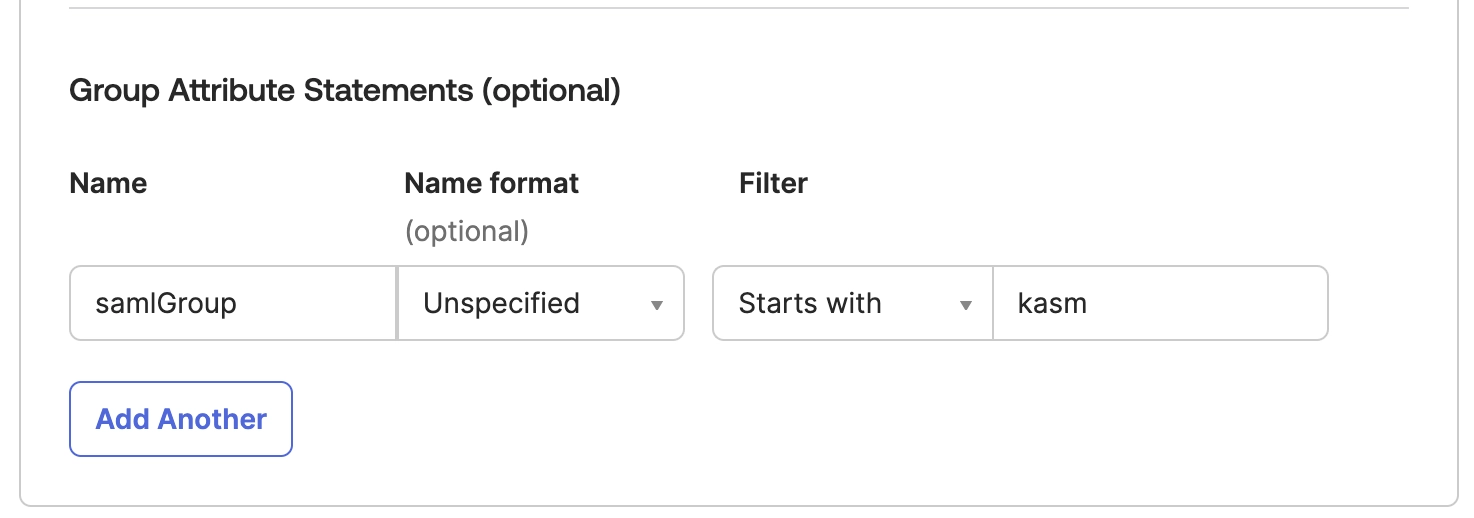 Okta SAML Setup — Kasm 1.16.0 documentation